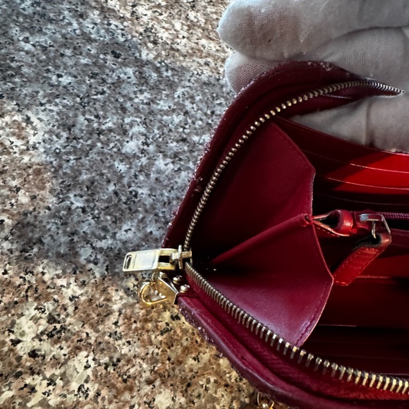 Yves Saint Laurent | Bags | Saint Lauren Wallet That Has Been Bedazzled ...